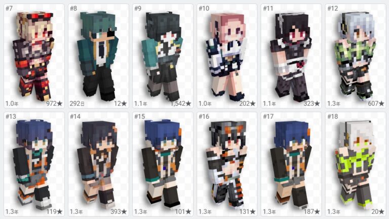 マイクラで人気のゼンゼロスキンのおすすめスキン配布サイトを紹介！ | Lightning-feed